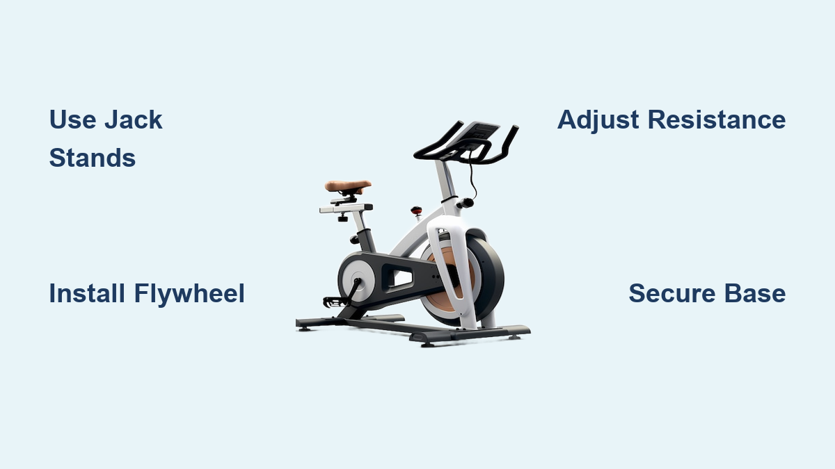 How to Build an Exercise Bike at Home