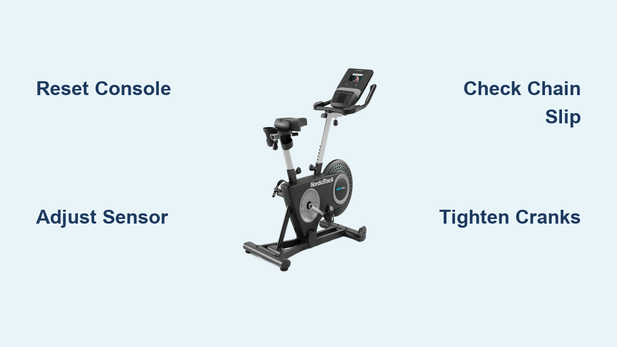 NordicTrack Exercise Bike Repair Guide