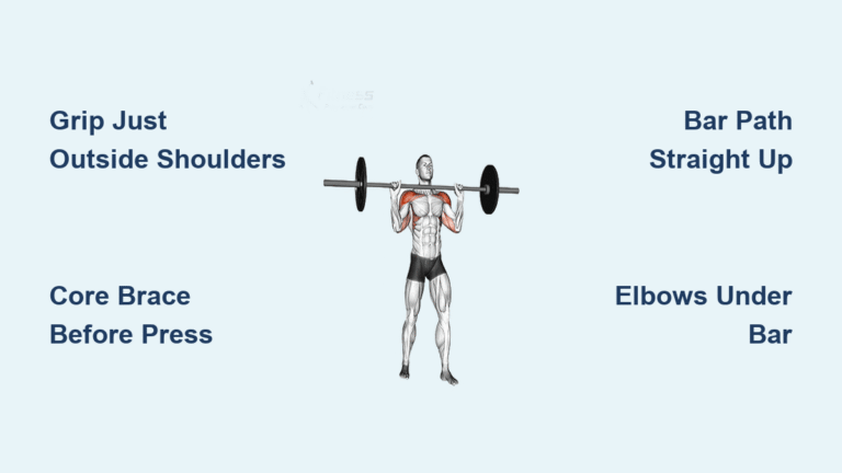 Barbell Overhead Press Form Guide