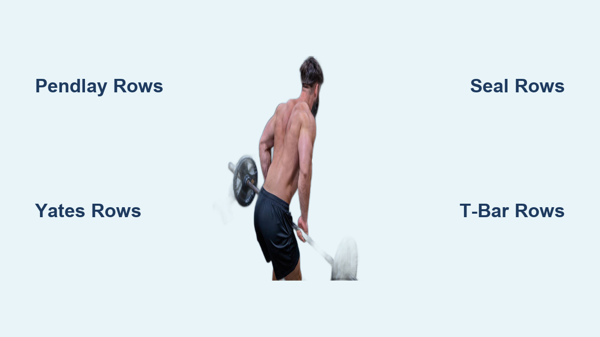 Barbell Rows: 5 Types Explained
