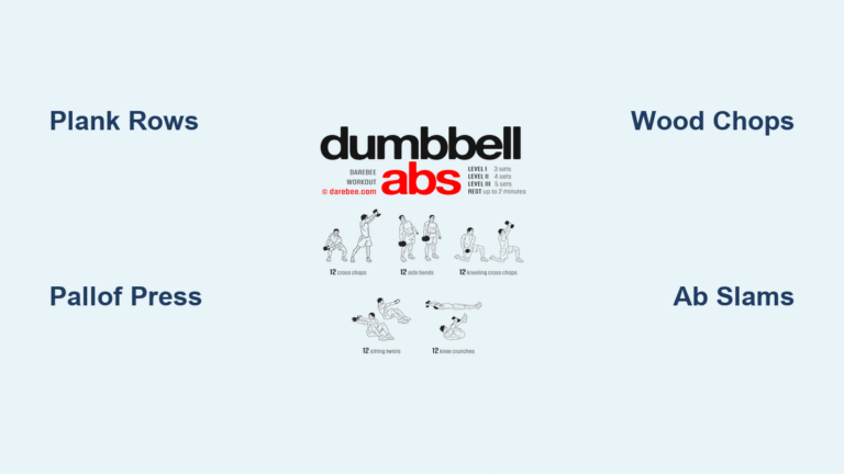 Dumbbell Core Workout: 7 Moves for Strength