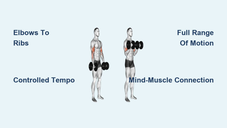 Proper Dumbbell Curl Form: Quick Tips