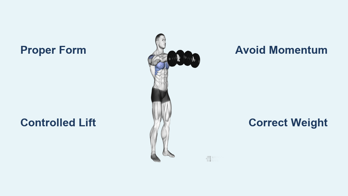 Dumbbell Front Raise: How to Do It Right