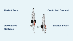 Dumbbell Split Squat: Form & Tips