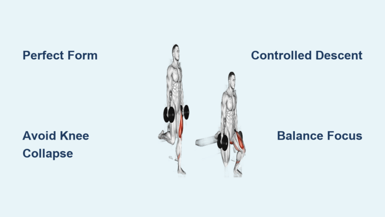Dumbbell Split Squat: Form & Tips