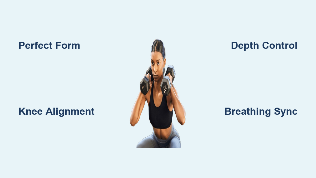 How to Do Dumbbell Squats: Proper Form & Tips