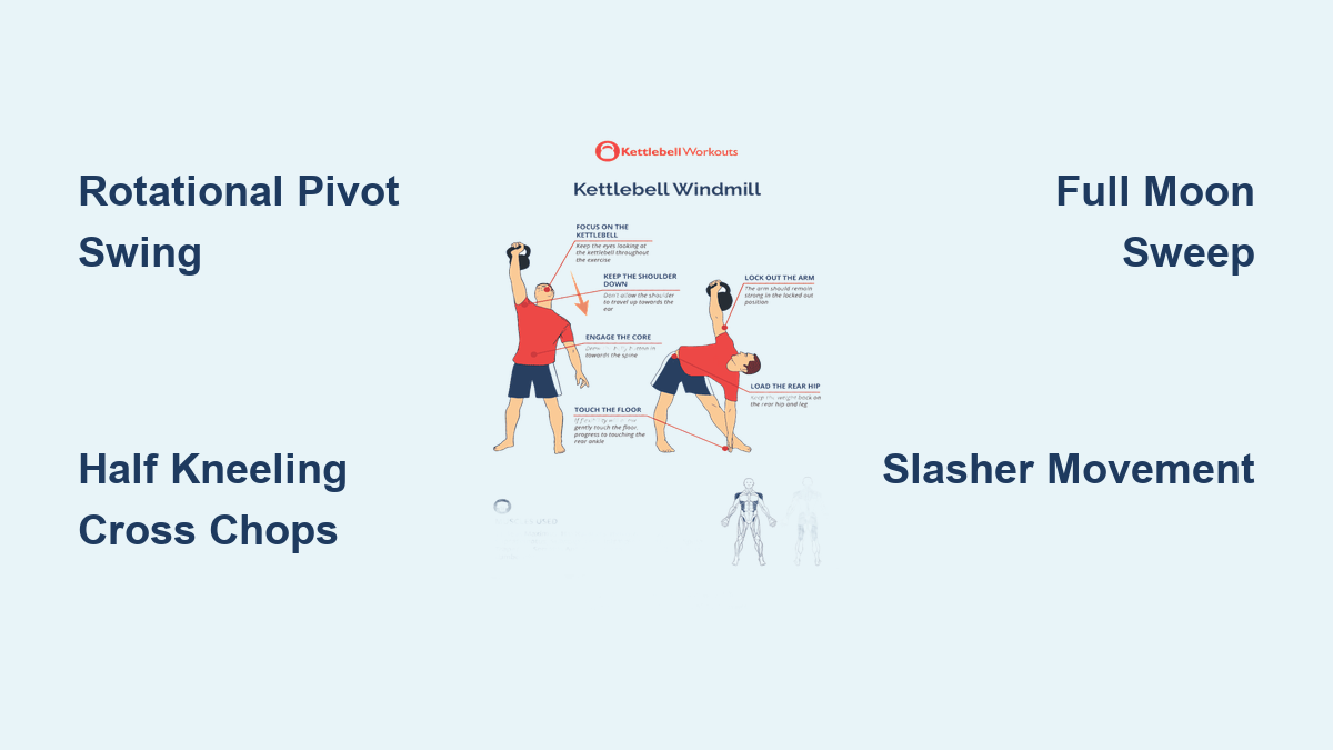 Kettlebell Rotation Exercises: Core Strengthening Moves