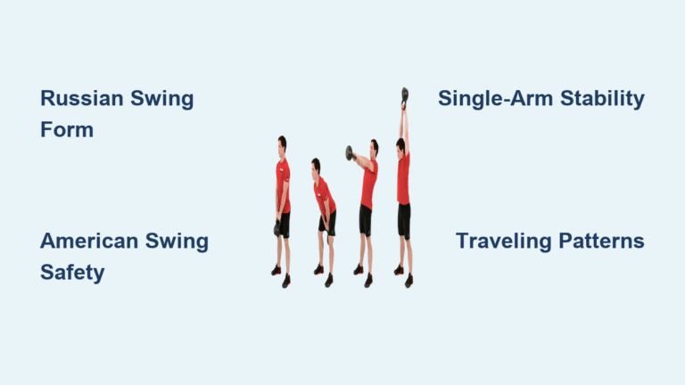 Types of Kettlebell Swings: 5 Essential Variations