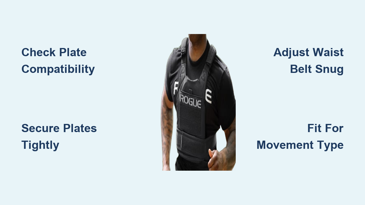 How to Set Up Rogue Weight Vest