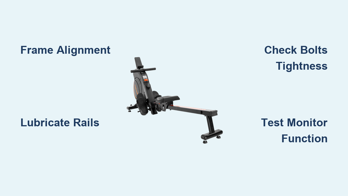 Yosuda Rowing Machine Setup Guide