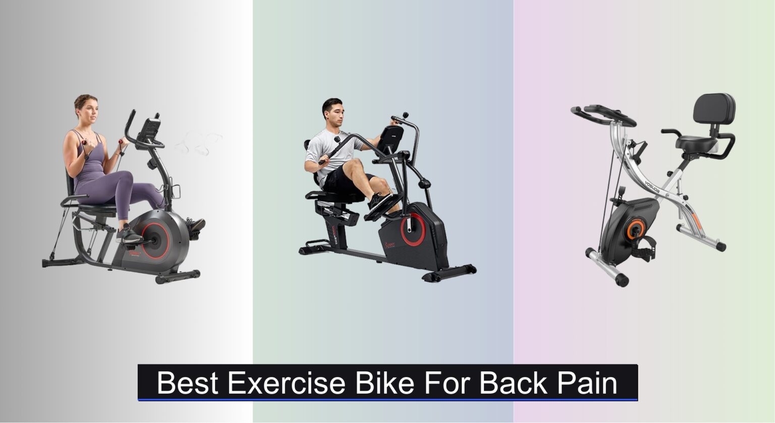 7 Best Exercise Bikes for Back Pain 2026