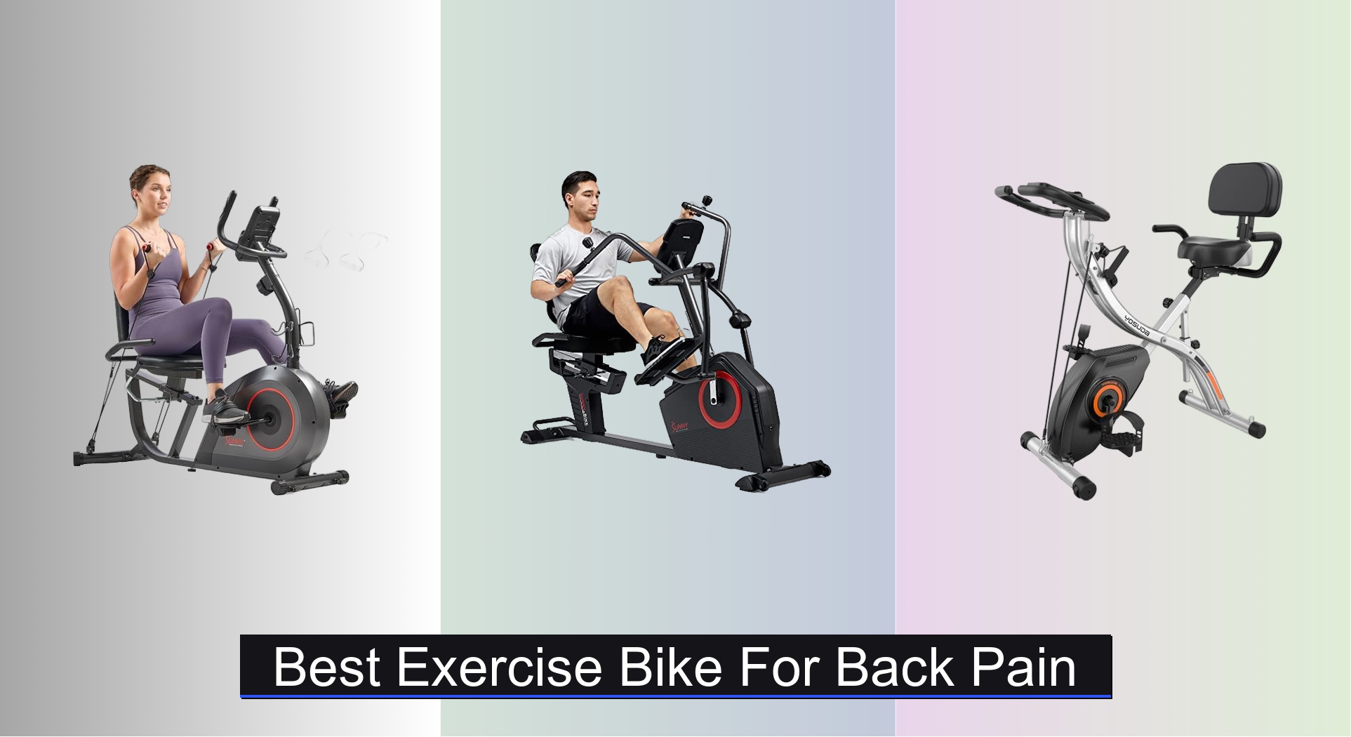 7 Best Exercise Bikes for Back Pain 2026