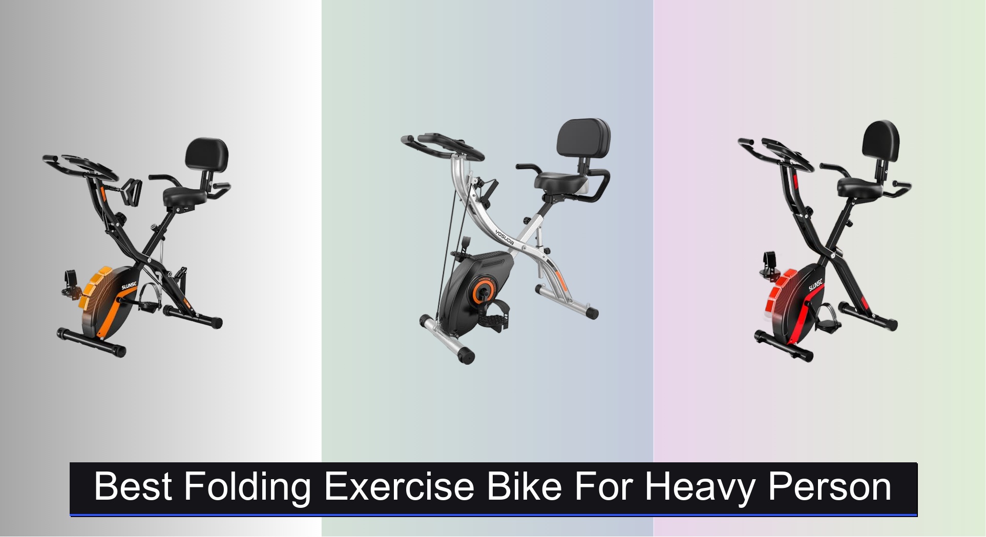 8 Best Folding Exercise Bikes for Heavy Users 2026