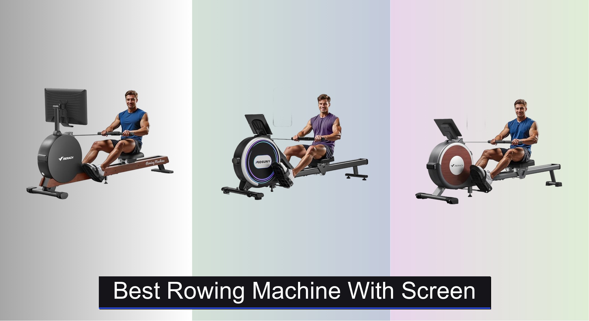 7 Best Rowing Machines with Screen 2026