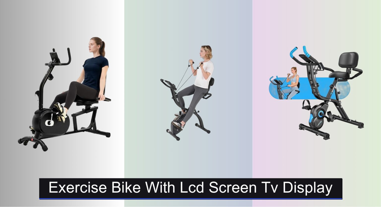8 Best Exercise Bikes with LCD Screen TV Display 2026